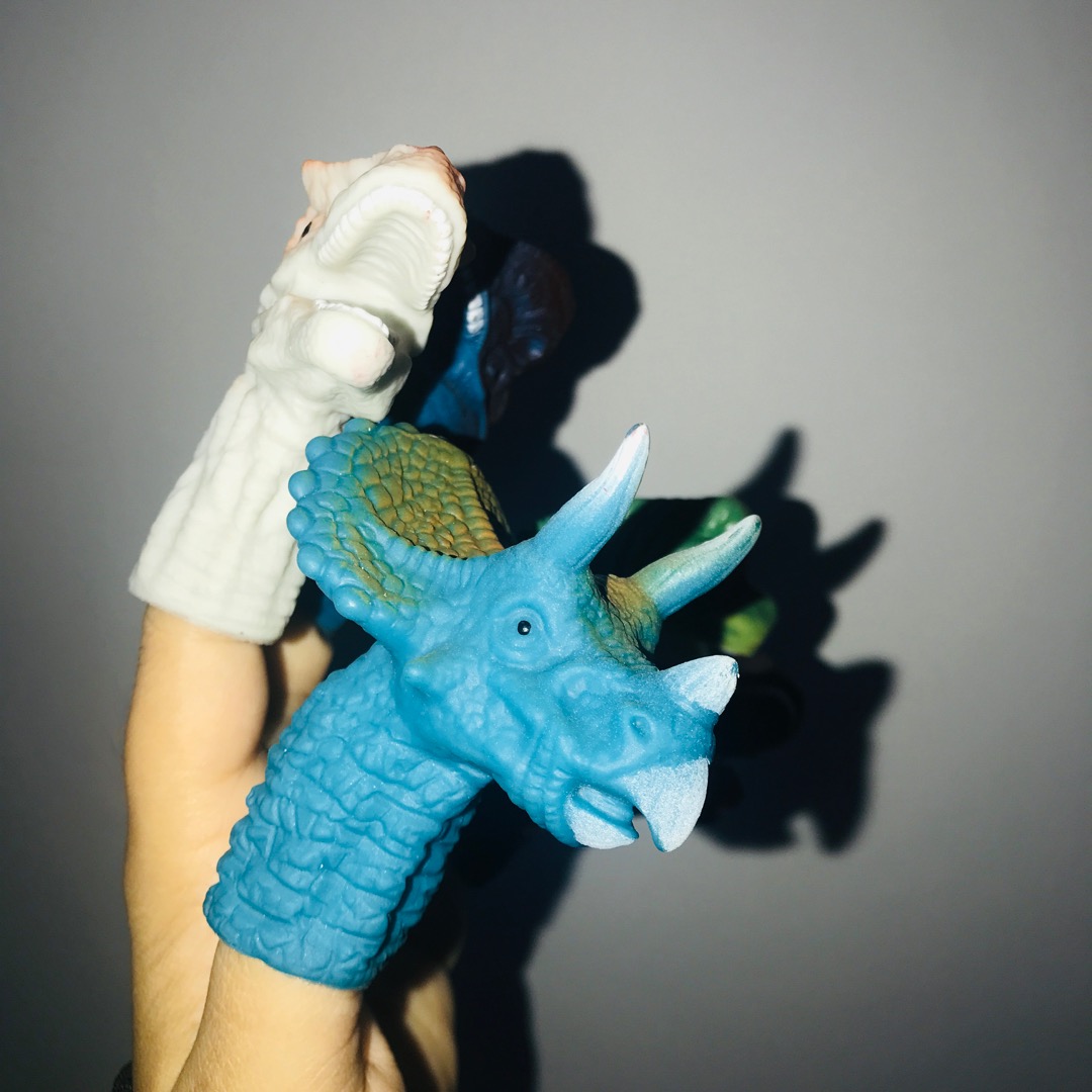 DINOSAUR HAND PUPPET (5 PCS) – HazuKiddies