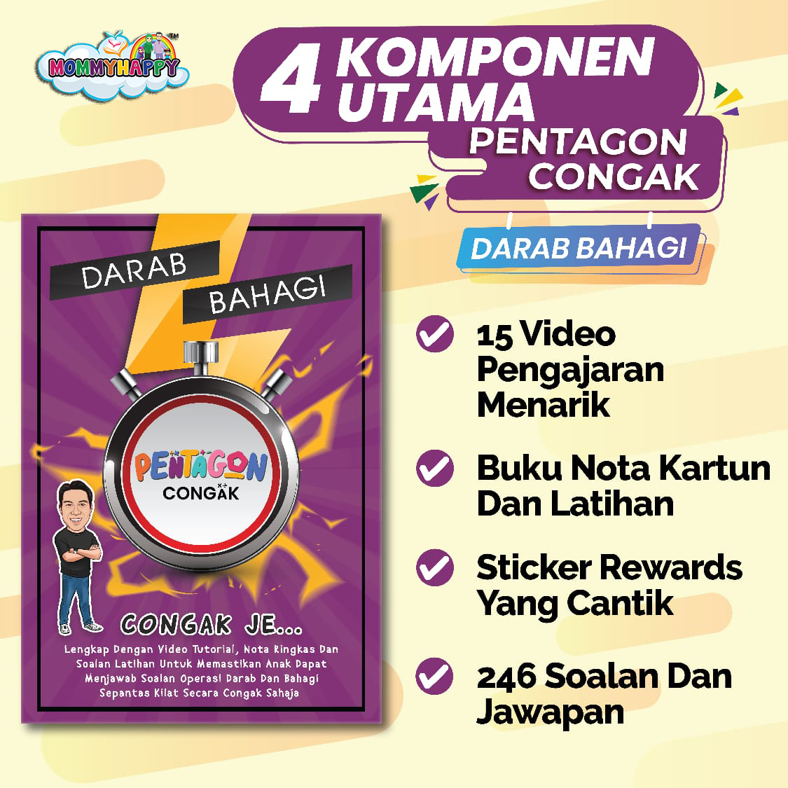 PENTAGON CONGAK – DARAB BAHAGI – HazuKiddies